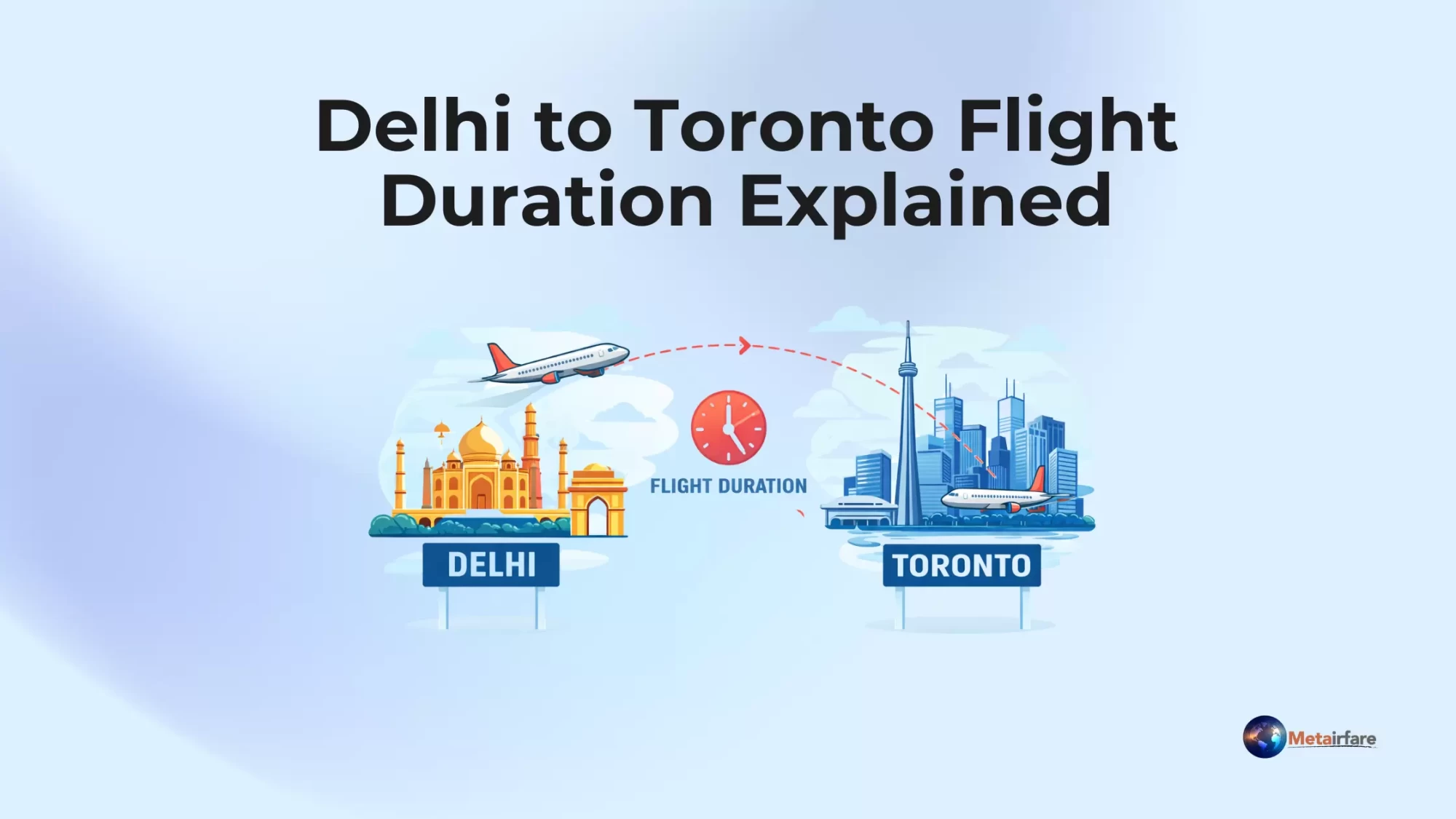 Understanding Delhi to Toronto Flight Duration